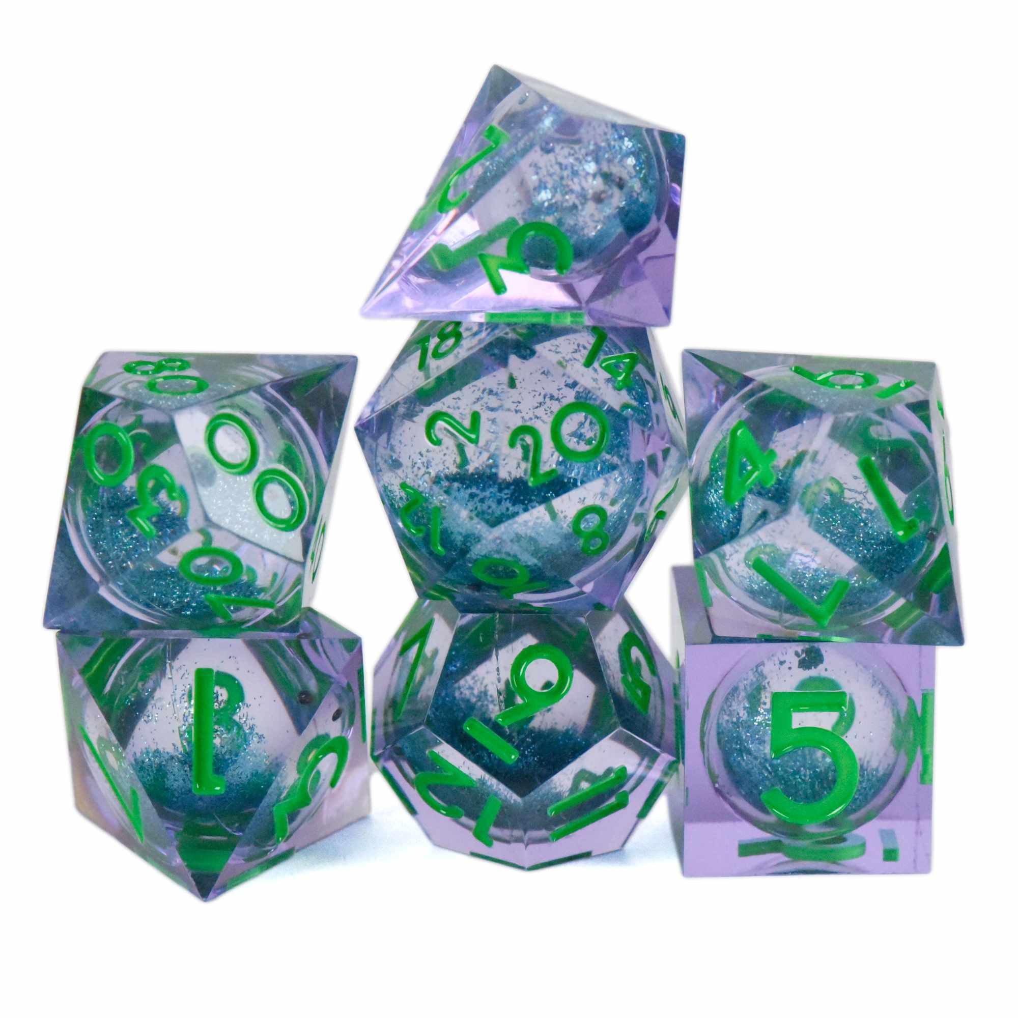 Practical Joke Liquid Core Dice Set