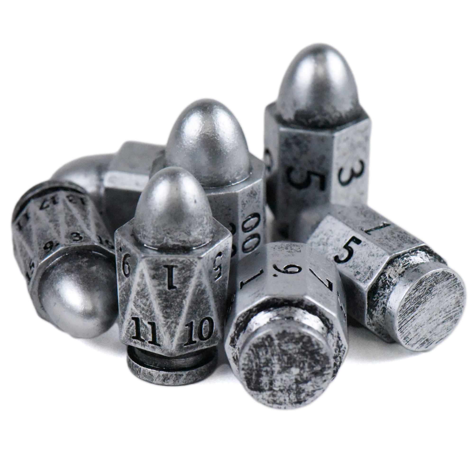 Silver Bullets Dice Set