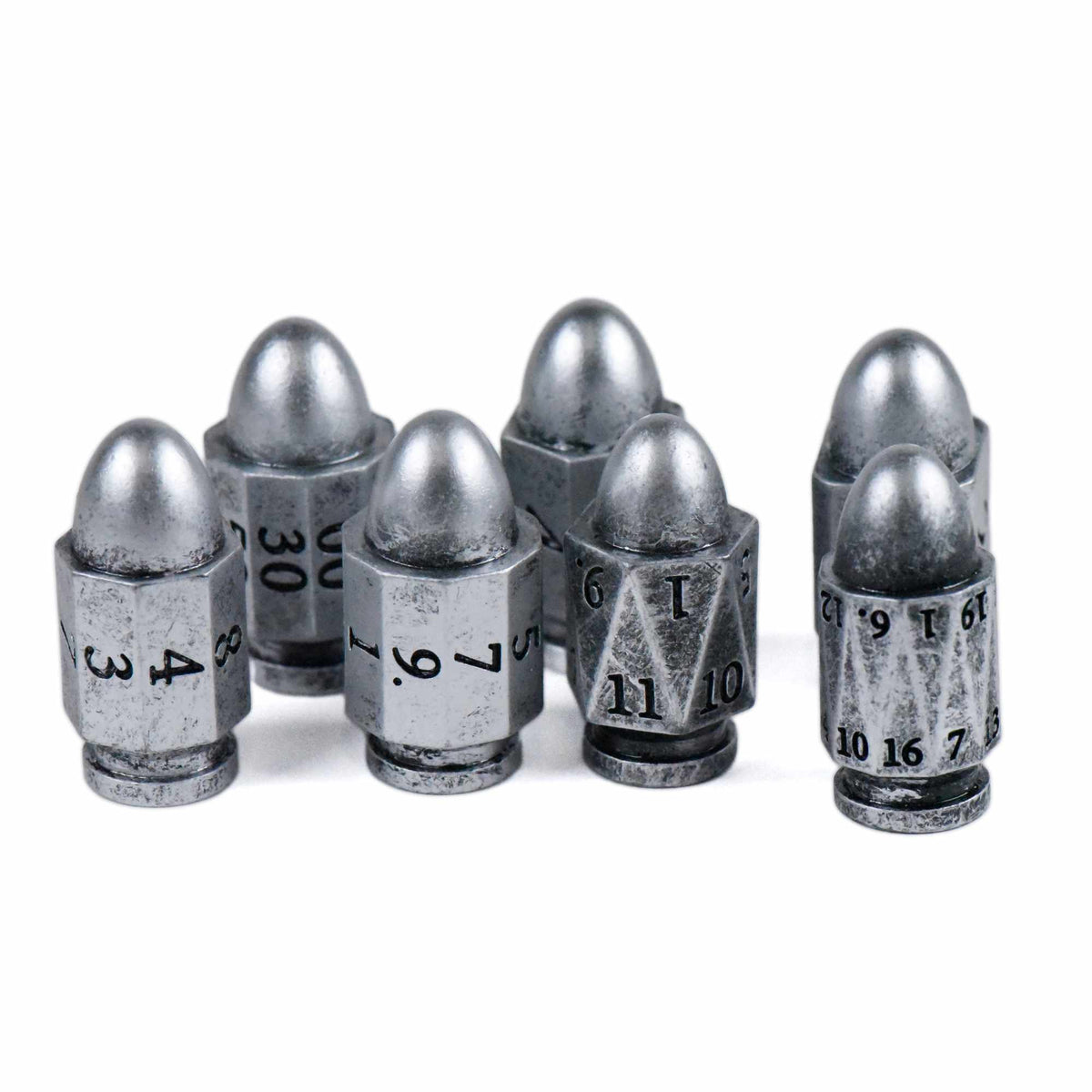 Silver Bullets Dice Set