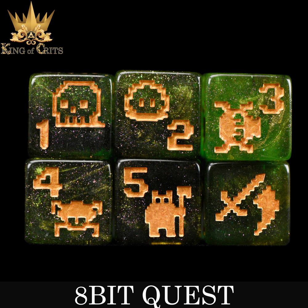 8BIT Quest 11 Dice Set