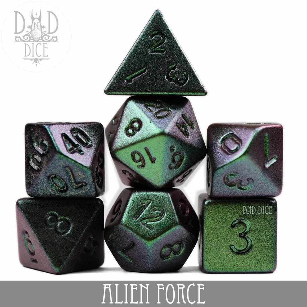 Electroplated Dice Sets
