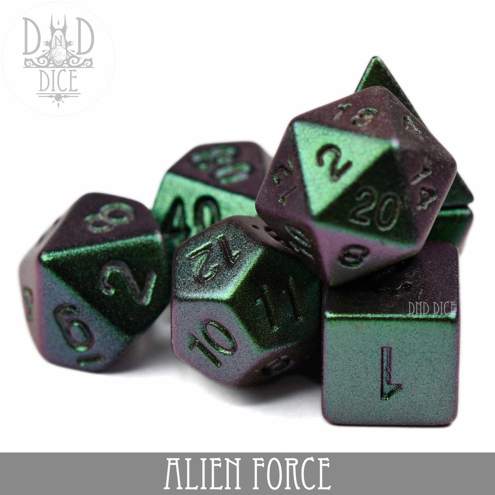 Electroplated Dice Sets