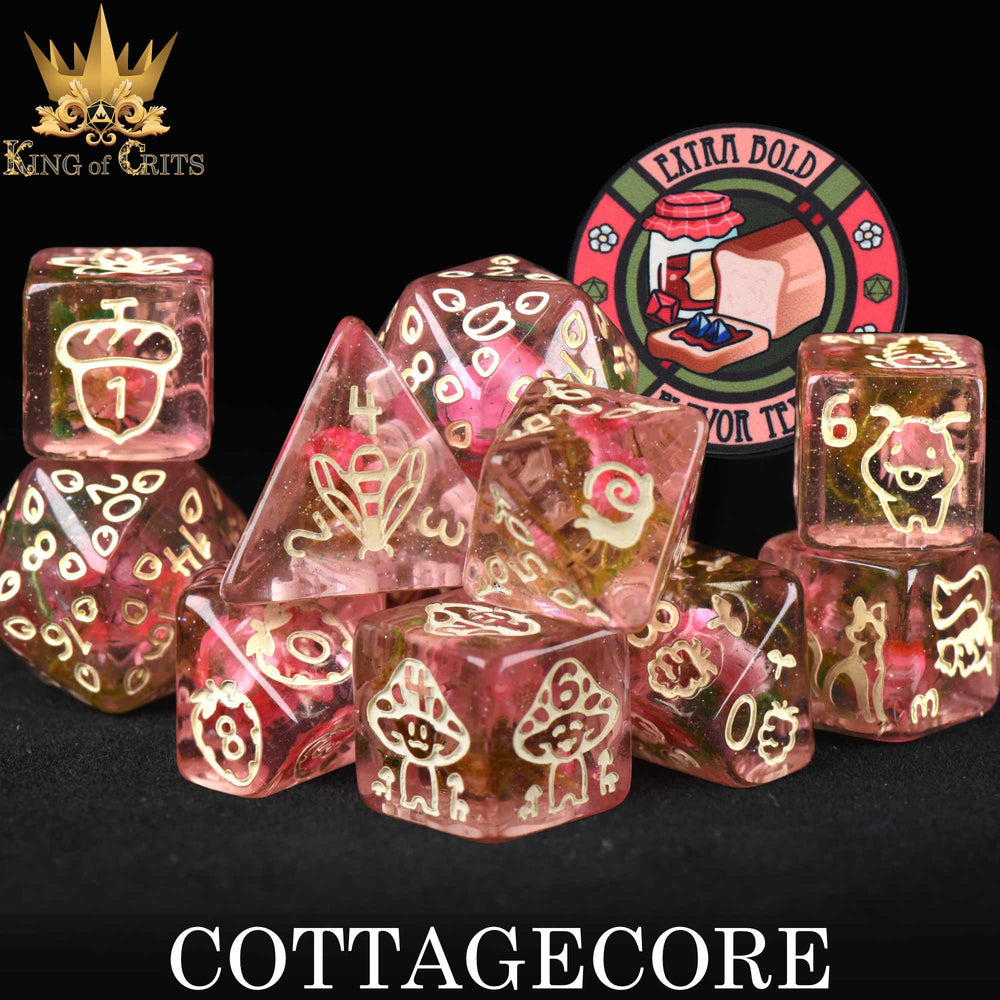 Cottagecore 11 Dice Set