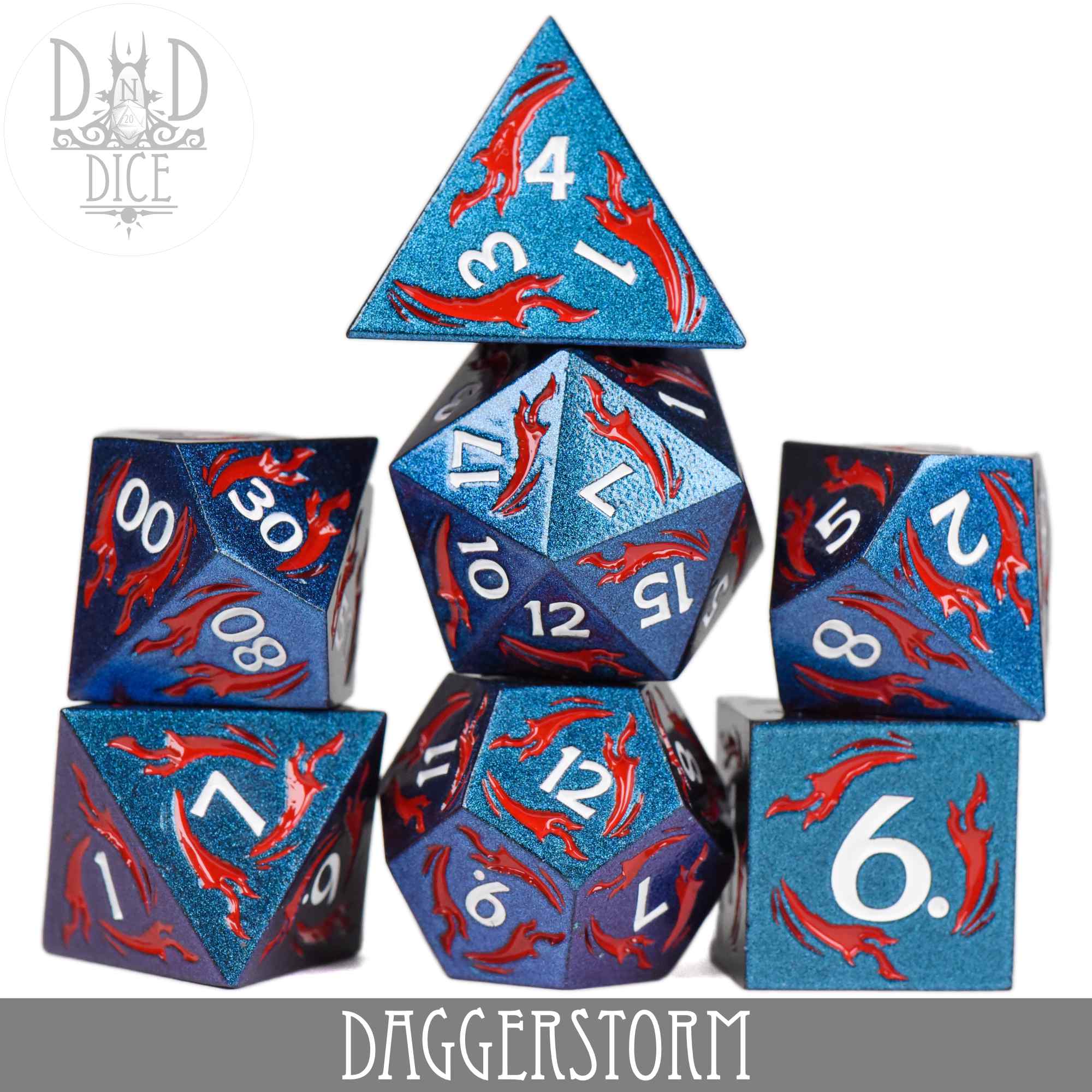 Daggerstorm Metal Dice Set