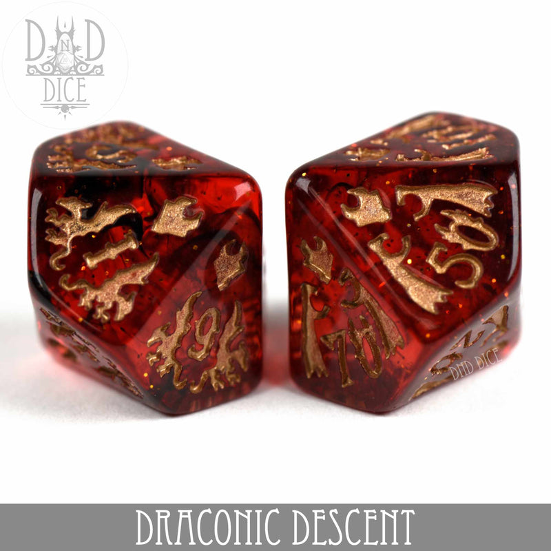 Draconic Descent 11 Dice Set