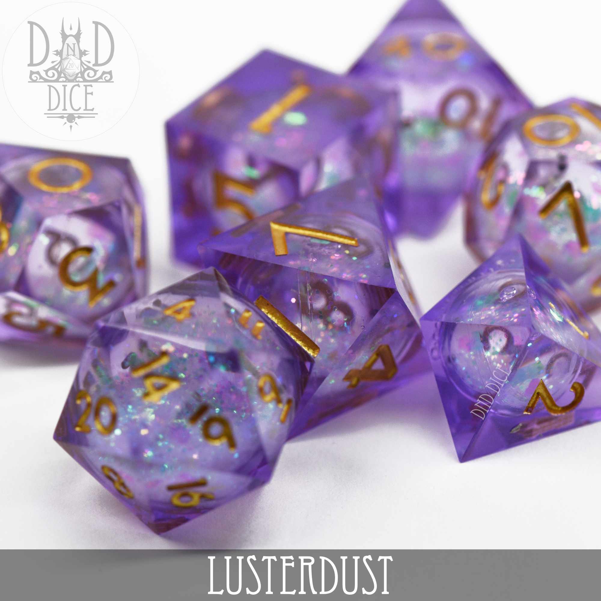 Lusterdust Liquid Core Dice Set