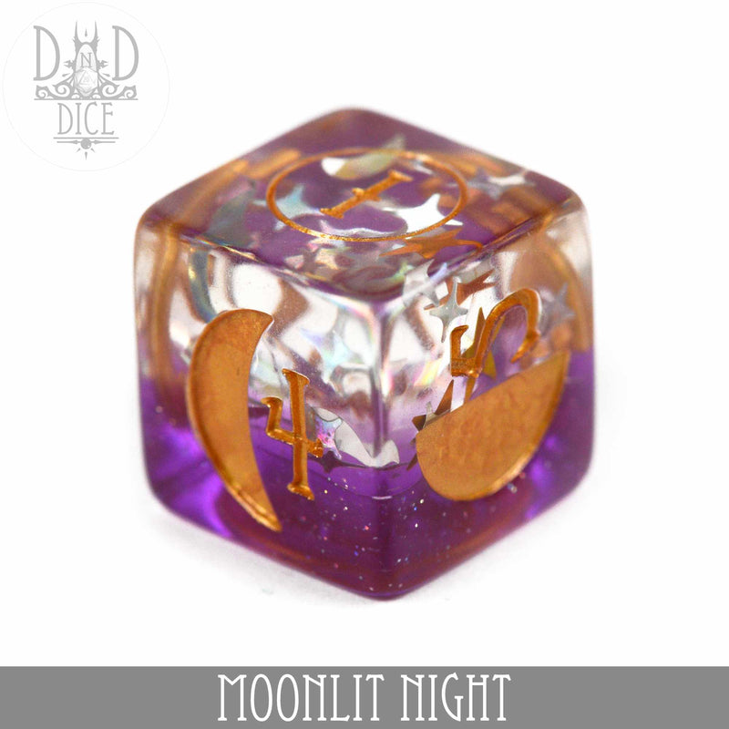 Moonlit Night 12 Dice Set