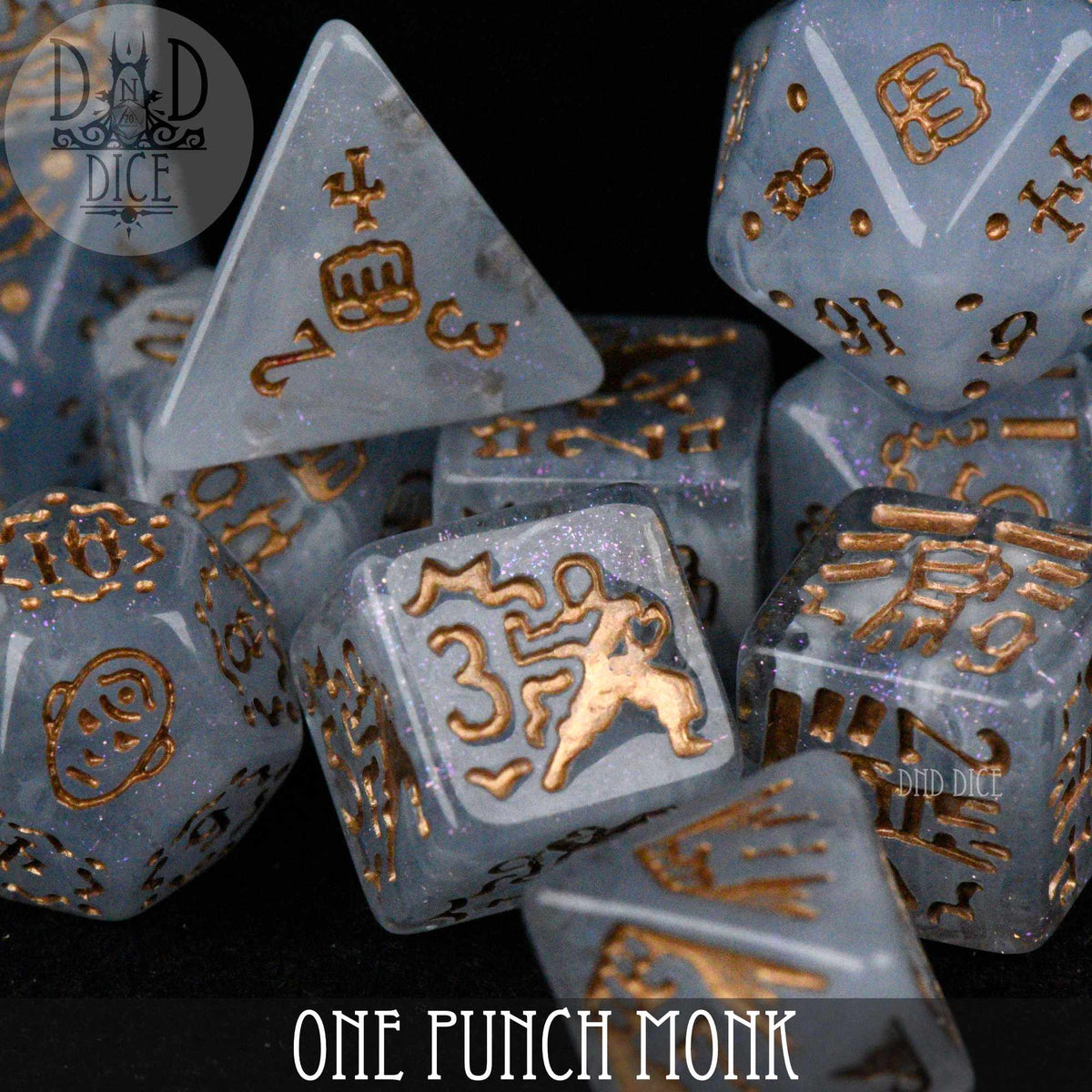 One Punch Monk 11 Dice Set