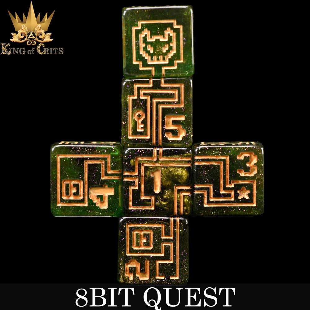 8BIT Quest 11 Dice Set