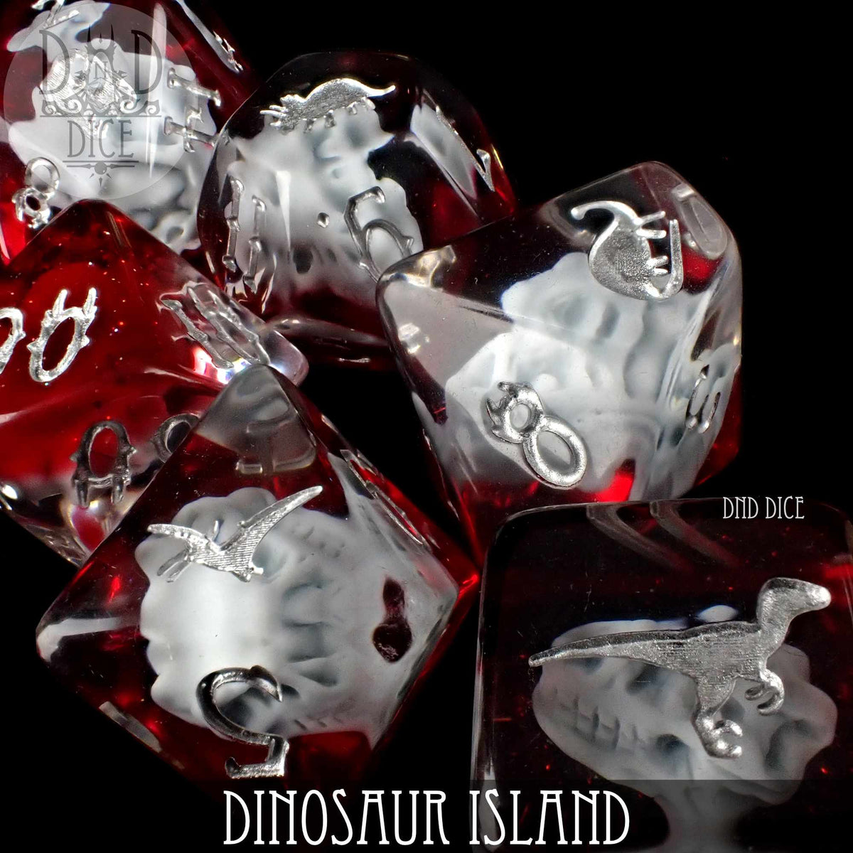 Dinosaur Island 11 Dice Set