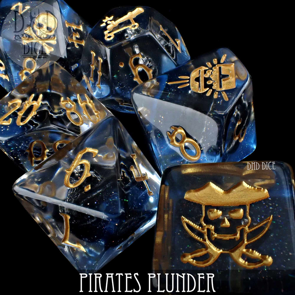 Pirates Plunder 11 Dice Set