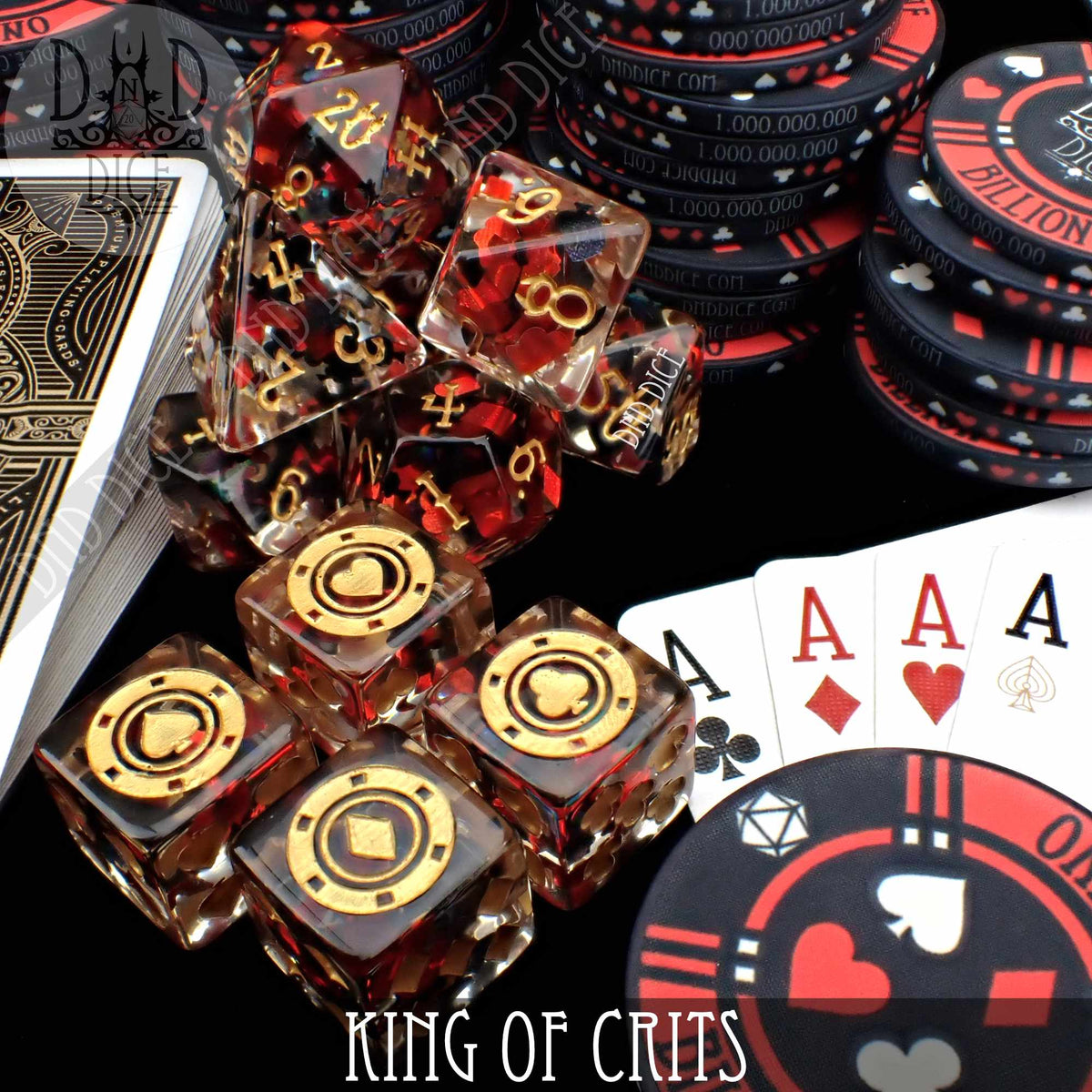 King of Crits 11 Dice Set